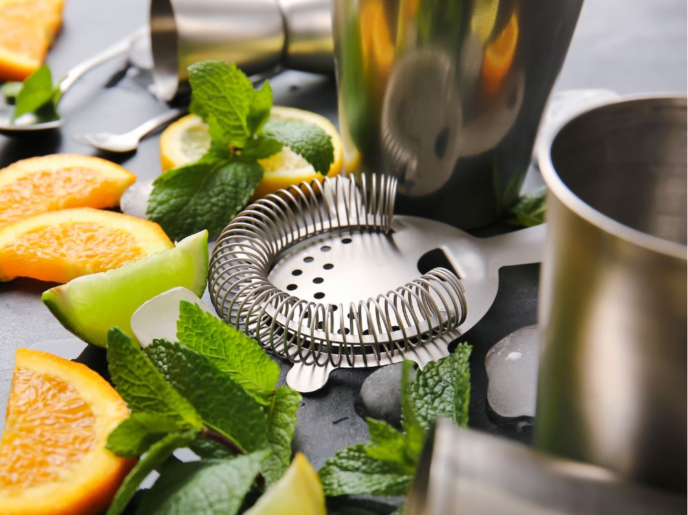 Cocktail Strainers Explained: Hawthorne, Fine Mesh, and Julep – Gather ...